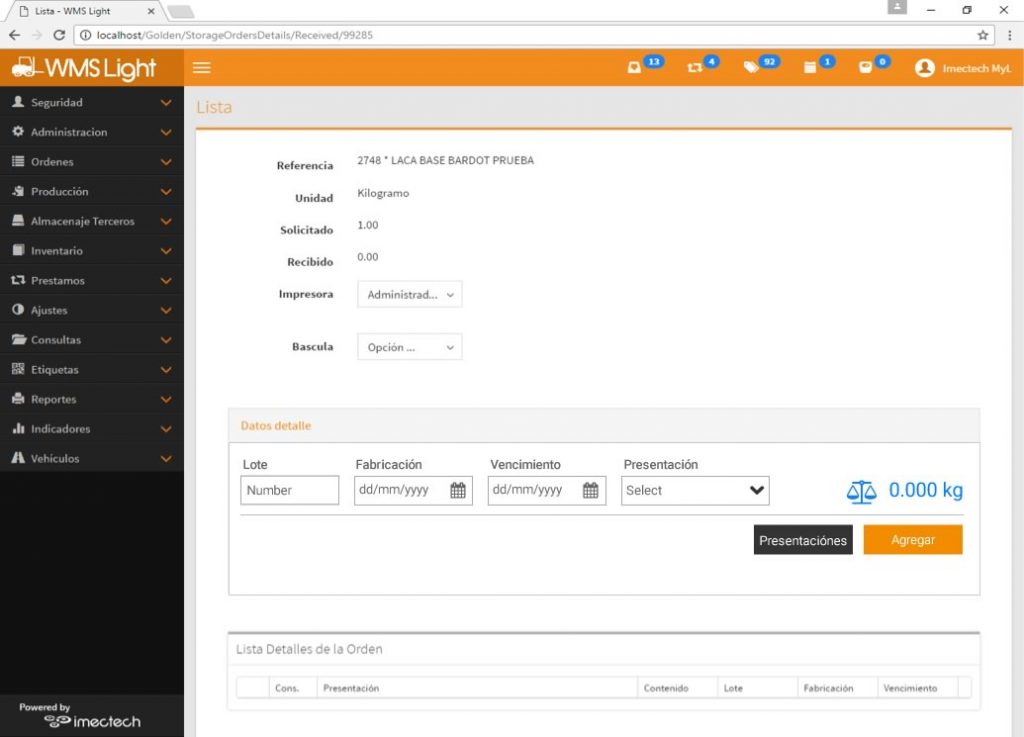 Warehouse management system – Imectech Solutions